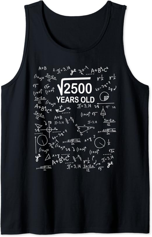 Amazon Square Root Of 2500 Math 50th Birthday Gift 50 Years Old amazon-square-root-of-2500-math-50th-birthday-gift-50-years-old